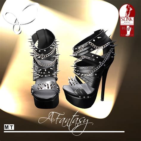 Second Life Marketplace Afantasy High Slink Veva Platform Heels