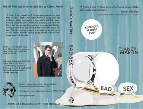 Book Review Bad Sex By Clancy Martin