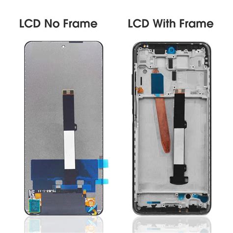 Original Xiaomi Poco X LCD Display With Frame Touch Digitizer Assembly For PocoX NFC