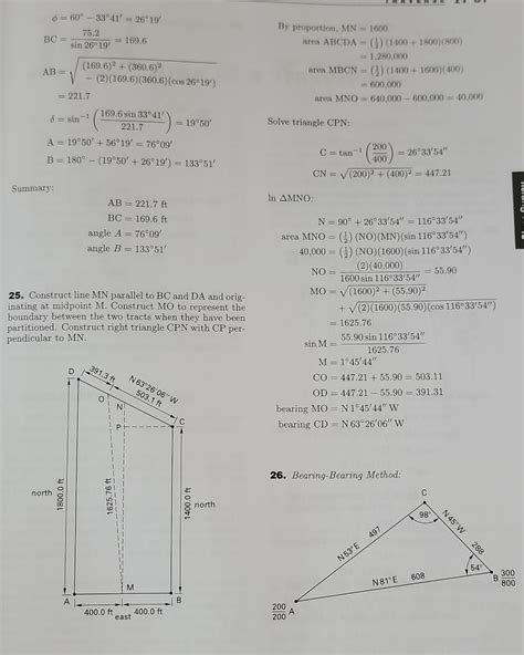 Surveying Practice Problem Explaination R Surveying
