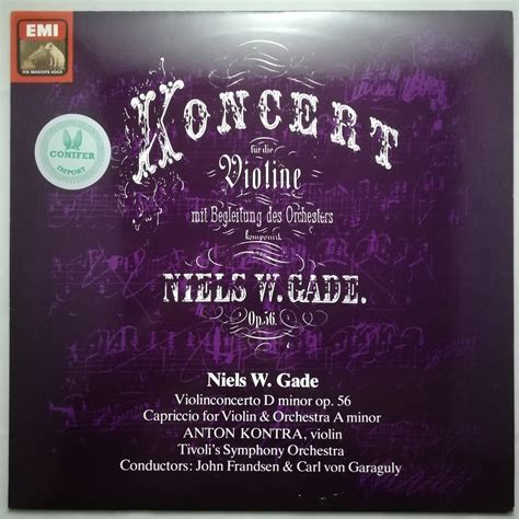 Emi Lp 1394931 Niels W Gade Violin Concerto Etc Kontra
