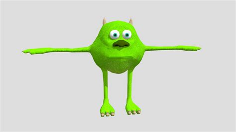 Mike Wazowski Sulley Face Swap Download Free 3d Model By Danyy59 Danielsaucedo 46f4f69