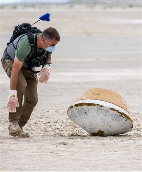 Osiris Rex Sample Cracked Open Does Not Disappoint Spaceq