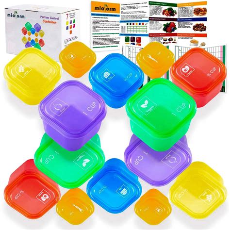 Buy Portion Control Container And Food Plan 21 Day Portion Control