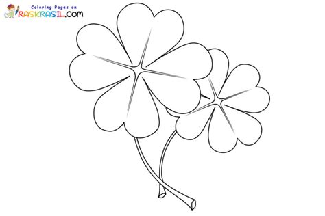 Dibujos De Trébol Para Colorear
