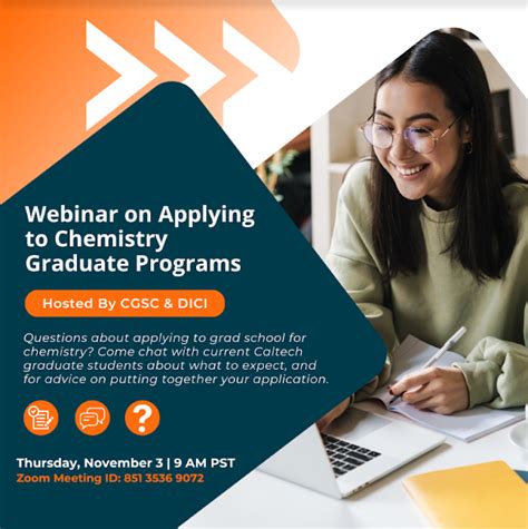 St Olaf Chem Mess Blog Caltech Webinar On Applying To Chem Grad Programs