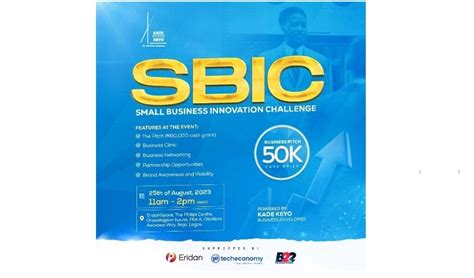 Kade Keyo Launches Innovation Challenge ‘sbic For Smb Owners Tech