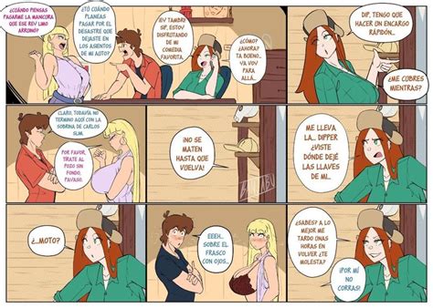Las Llaves De La Moto Gravity Falls Fan Art Gravity Falls Comics