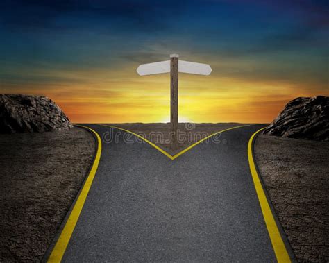 Fork In The Road Stock Photo Image Of Decision Fork 26139448