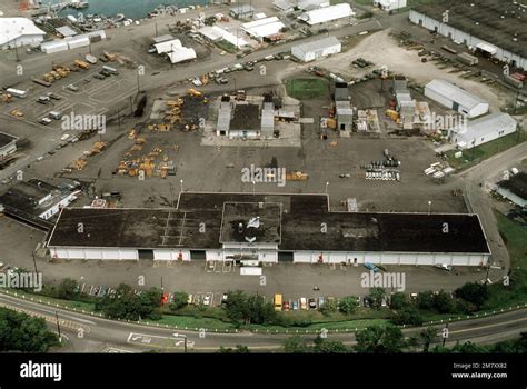 Aerial View Of The Jet Shop Base Naval Air Station Cubi Point State