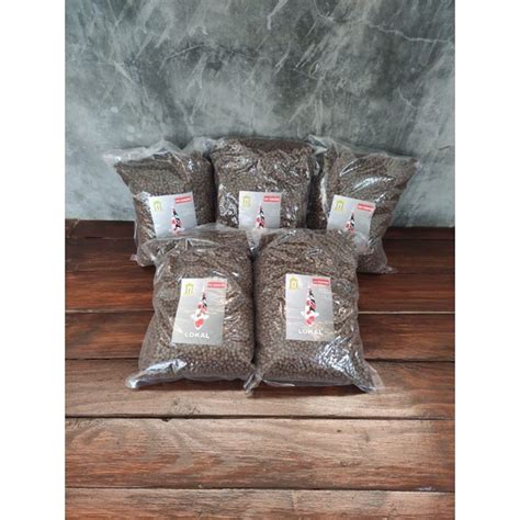 Jual PAKAN IKAN KOI LOKAL TAK GENTAR LTG Floating Hi Grow Pelet