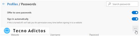 Cómo Importar Exportar Contraseñas Usando Microsoft Edge