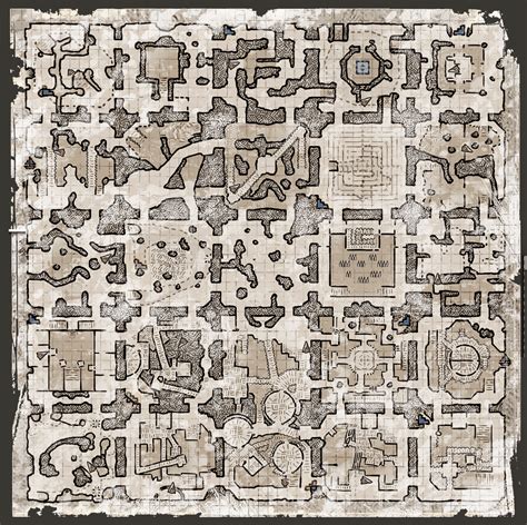 Ice Caves Map Rough Draft R Darkanddarker