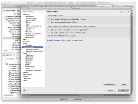 Eclipse For Mobile Developers Download Mac Softpedia