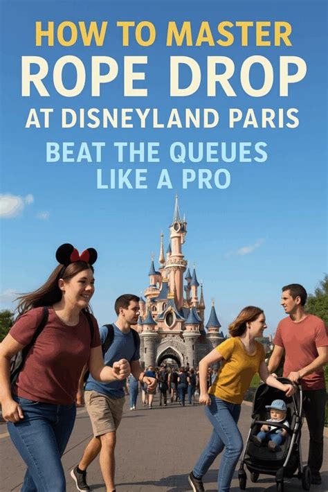 How To Rope Drop At Disneyland Paris Like A Pro 2025 Guide