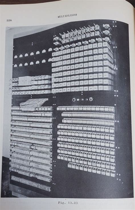 Rare 1951 Design Of Harvard Mark 1 Computer Ibm Ascc By Howard Aiken Eniac Usaf Ebay