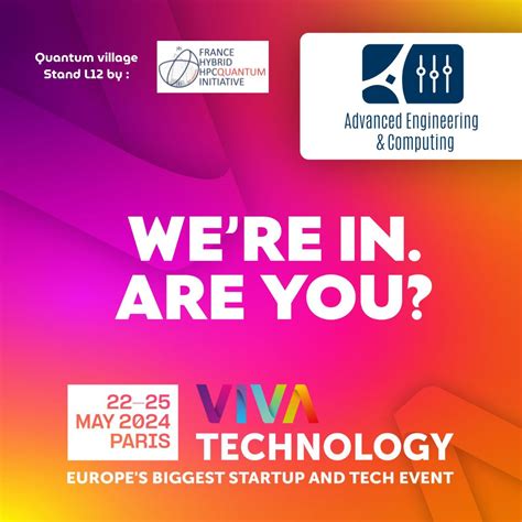 Hub Advanced Engineering And Computing Systematic Sur Linkedin Vivatech