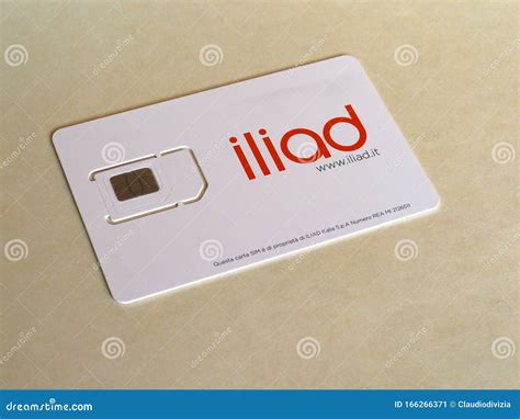 Milan Oct Iliad Mini Micro And Nano Sim For Phone Editorial Photo Image Of Micro