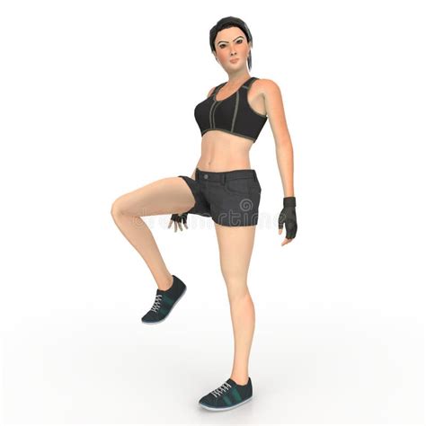 Girl 3d Modelling Stock Illustrations 90 Girl 3d Modelling Stock