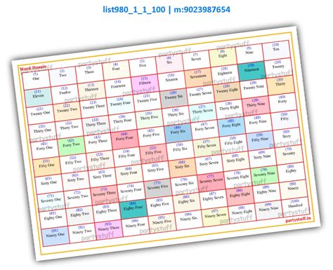 Product Class Board Word Grid Designs Partystuff