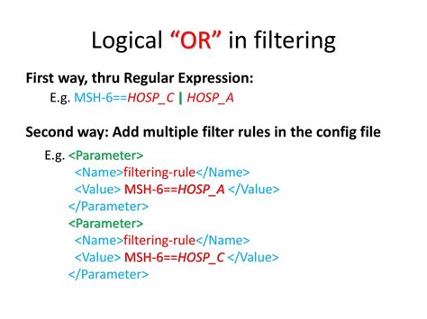 The Mighty Filter Introducing Filter Node Filtering Config Settings