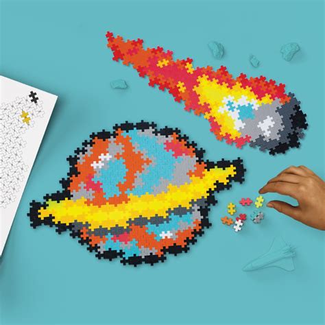 Plus Plus Puzzle By Number Piece Space Puzzle
