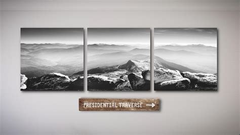 Presidential Traverse Triptych Shaun Terhune Photography