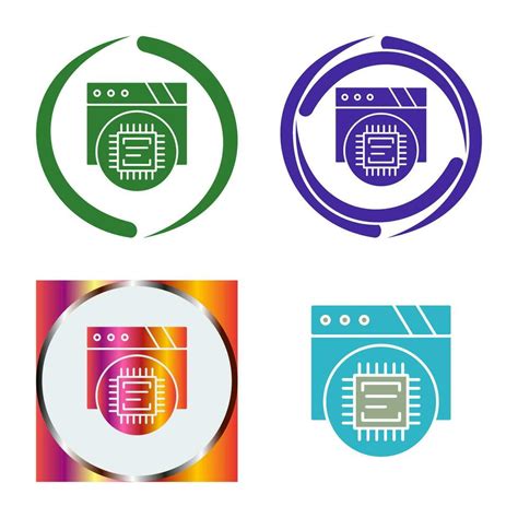 Cpu Vector Icon 31779511 Vector Art At Vecteezy