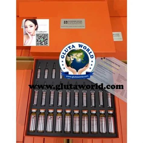 Lucchini Glutathione Peptide At Rs 8800 Box Maxiliv Injection In