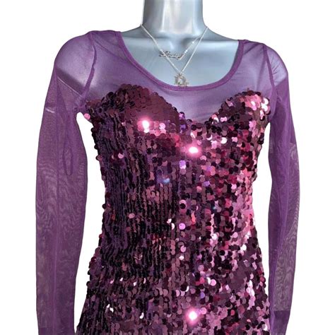 Select Fashion Womens Purple Dress Depop