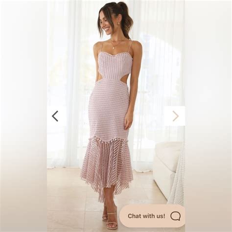 Saints Secrets Dresses Saints Secrets Andrea Midi Dress In Blush