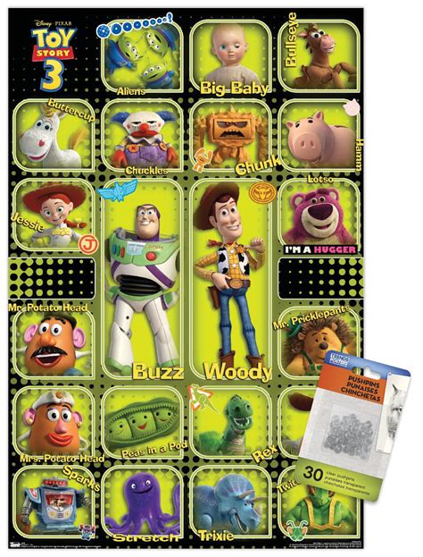 Toy Story 3 Character Posters