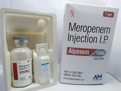 Meropenem For Injection Ip 1 Gm At ₹ 2400 Vial In Yamuna Nagar Id