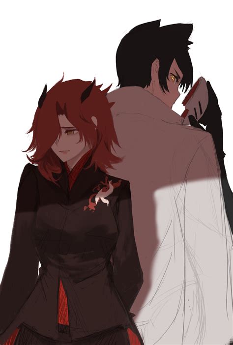 Blake Belladonna And Adam Taurus Rwby Drawn By Dishwasher Danbooru