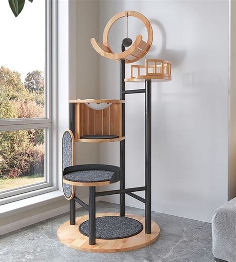 20 Stylish Mid Century Modern Cat Tree Options Artofit