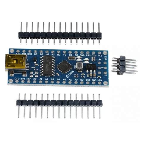 برد آردوینو نانو Arduino Nano Ch340 با تراشه Atmega168