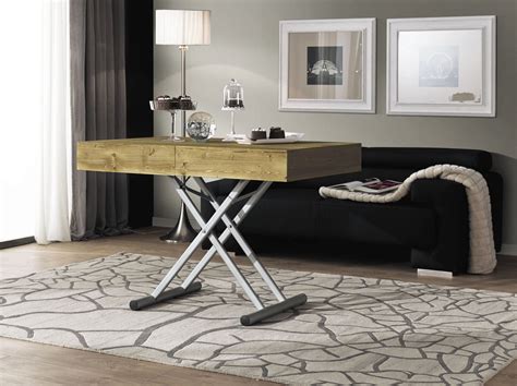 Table Basse Bois Réglable Hauteur Emberizaonefr