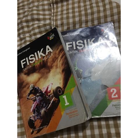 Jual Buku Paket Fisika X SMA Kurikulum 2013 Erlangga Shopee Indonesia