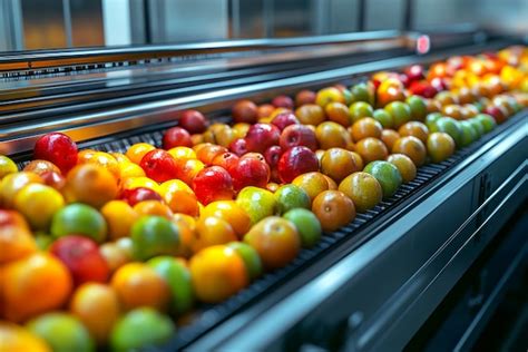 Quothighspeed Automated Fruit Sorting Machinequot Premium Ai Generated Image