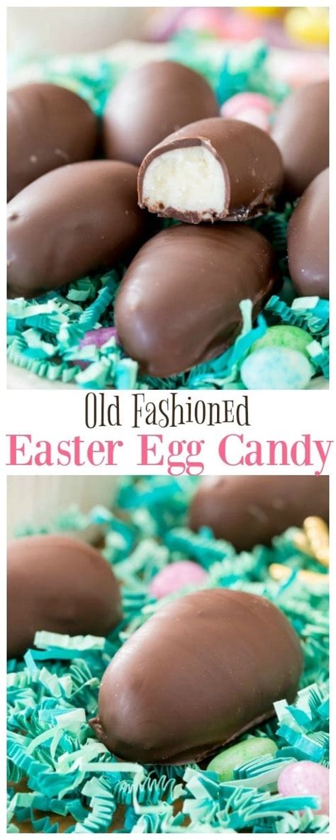 Old Fashioned Easter Egg Candy