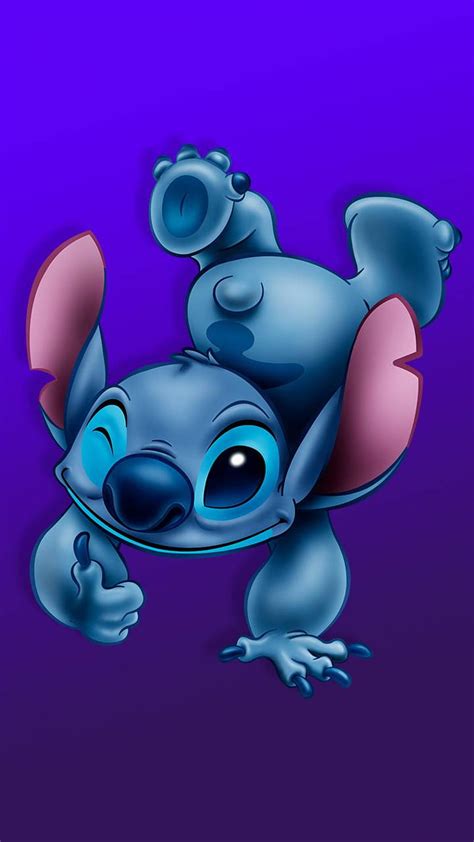 Cartoon Happy Stitch HD Phone Wallpaper Peakpx
