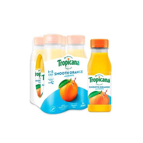 Tropicana Orange Juice Smooth Multipack Ocado