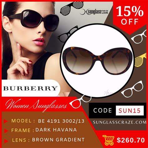 Burberry Be 4191 300213 Dark Havanabrown Gradient By Burberry For