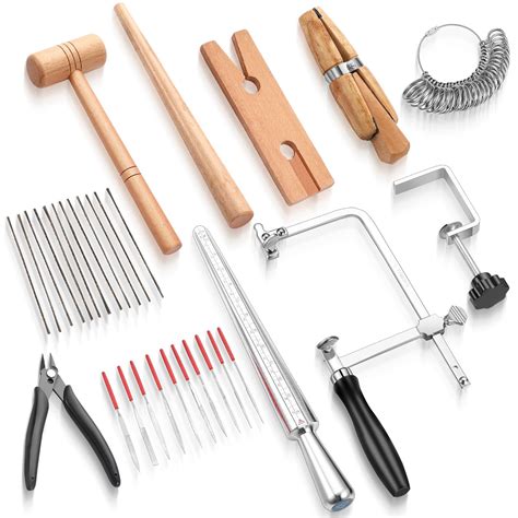 Jewelers Tools Set Including Jeweler Saw Frame Bench Pin Clamp Diamond