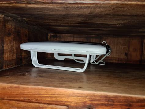 Trying To Fit Uprightvertical Router Into Tv Table In One Floor