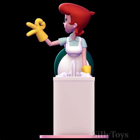 Dexter Mom Dexters Laboratory 3d Model By Sillytoys