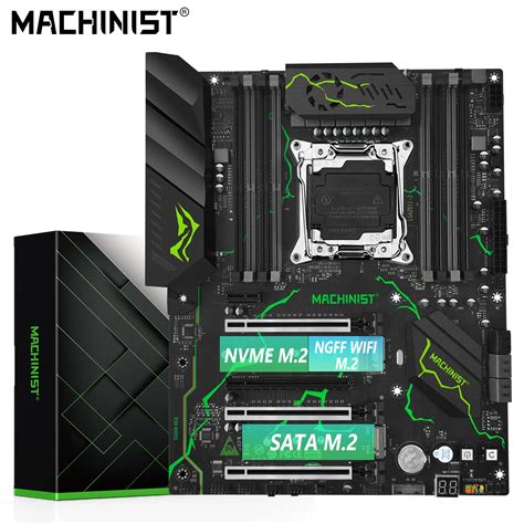 MACHINIST Carte M Re X Prise En Charge Xeon E V V Processeur CPU