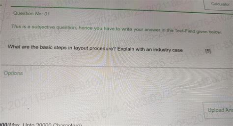 Solved Question No 01 This Is A Subjective Question Hence