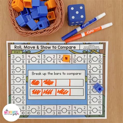 3rd Grade Math Board Games Compare Fractions 3nfa3d By The Moffatt