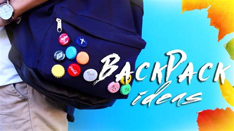 DIY: Как Украсить Рюкзак?! ツ Легко, Красиво и Дёшево! | Декс Ким - YouTube